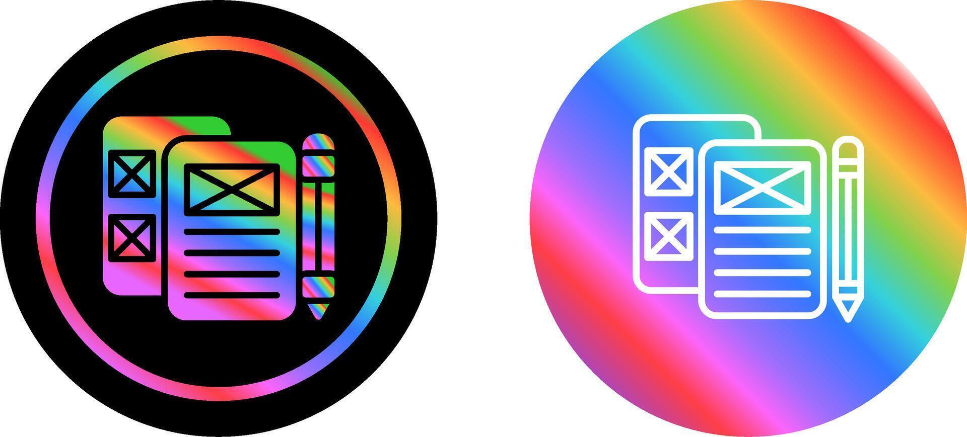 Low Fidelity Prototyping Vector Icon 40930535 Vector Art at Vecteezy