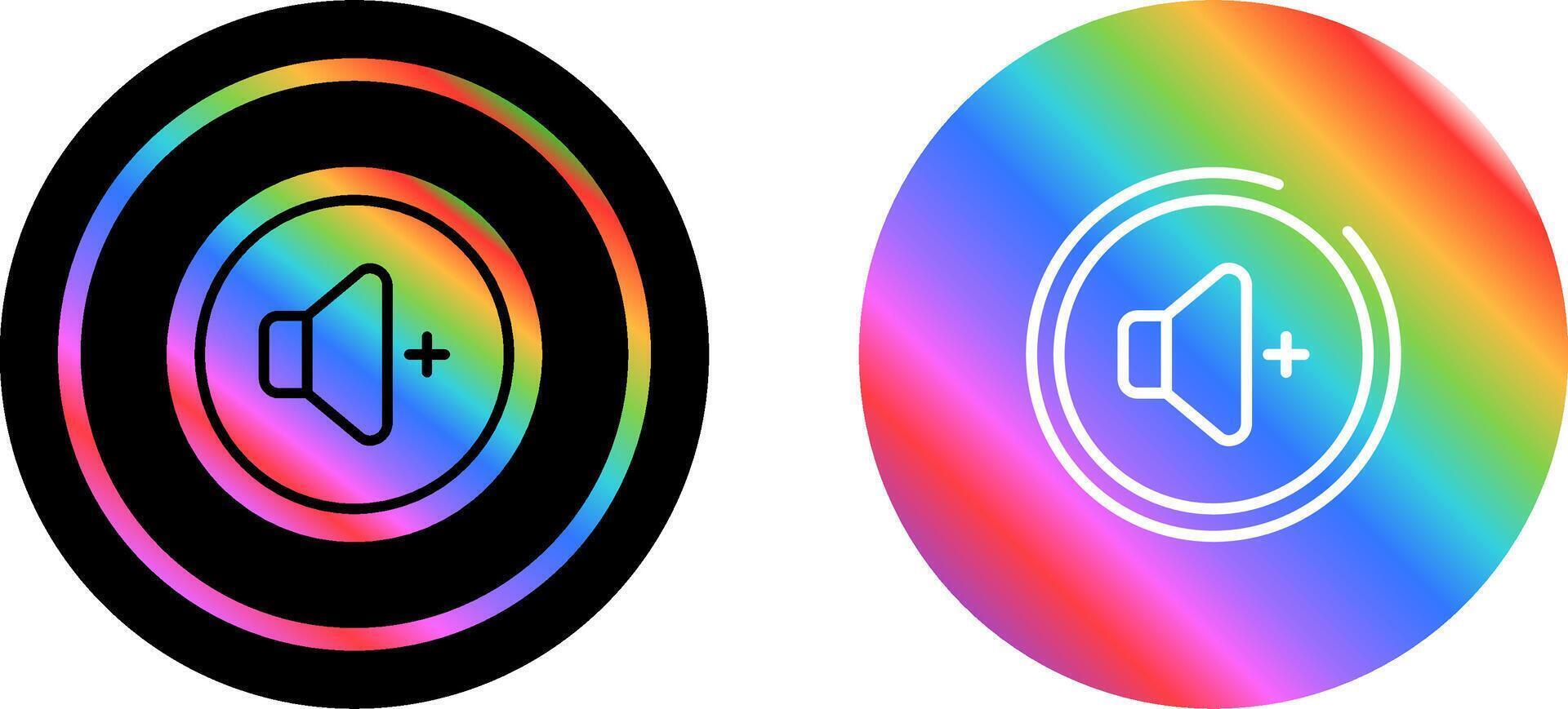 Volume Up Button Vector Icon 40931708 Vector Art at Vecteezy