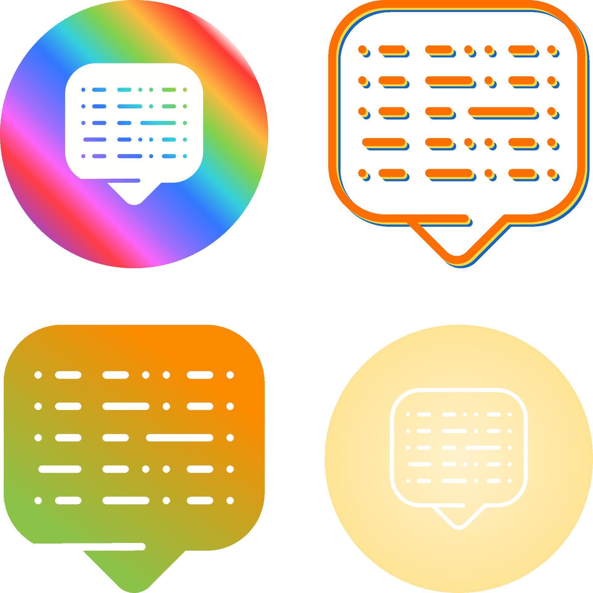 Morse Code Vector Icon 40936567 Vector Art at Vecteezy