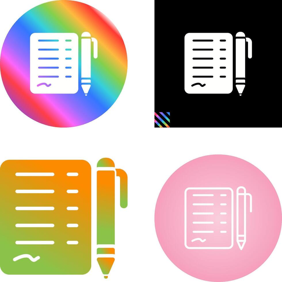 Document Signed Vector Icon 40937430 Vector Art at Vecteezy