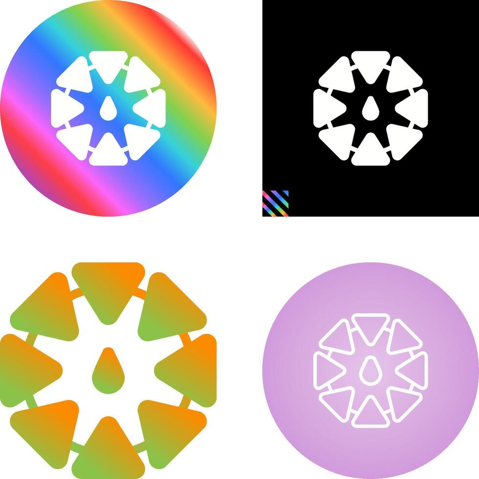 Color Wheel Vector Icon 40937515 Vector Art at Vecteezy
