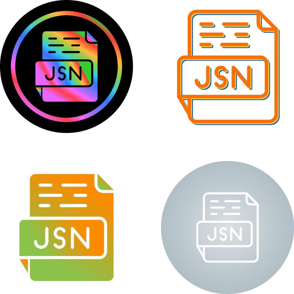 json vector icono 40938063 Vector en Vecteezy