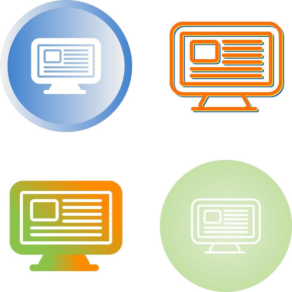 Computer Vector Icon 40938542 Vector Art at Vecteezy