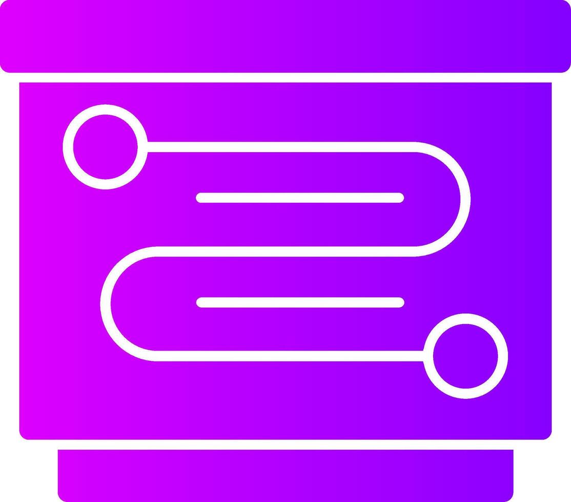 Roadmap Solid Multi Gradient Icon 40942345 Vector Art at Vecteezy