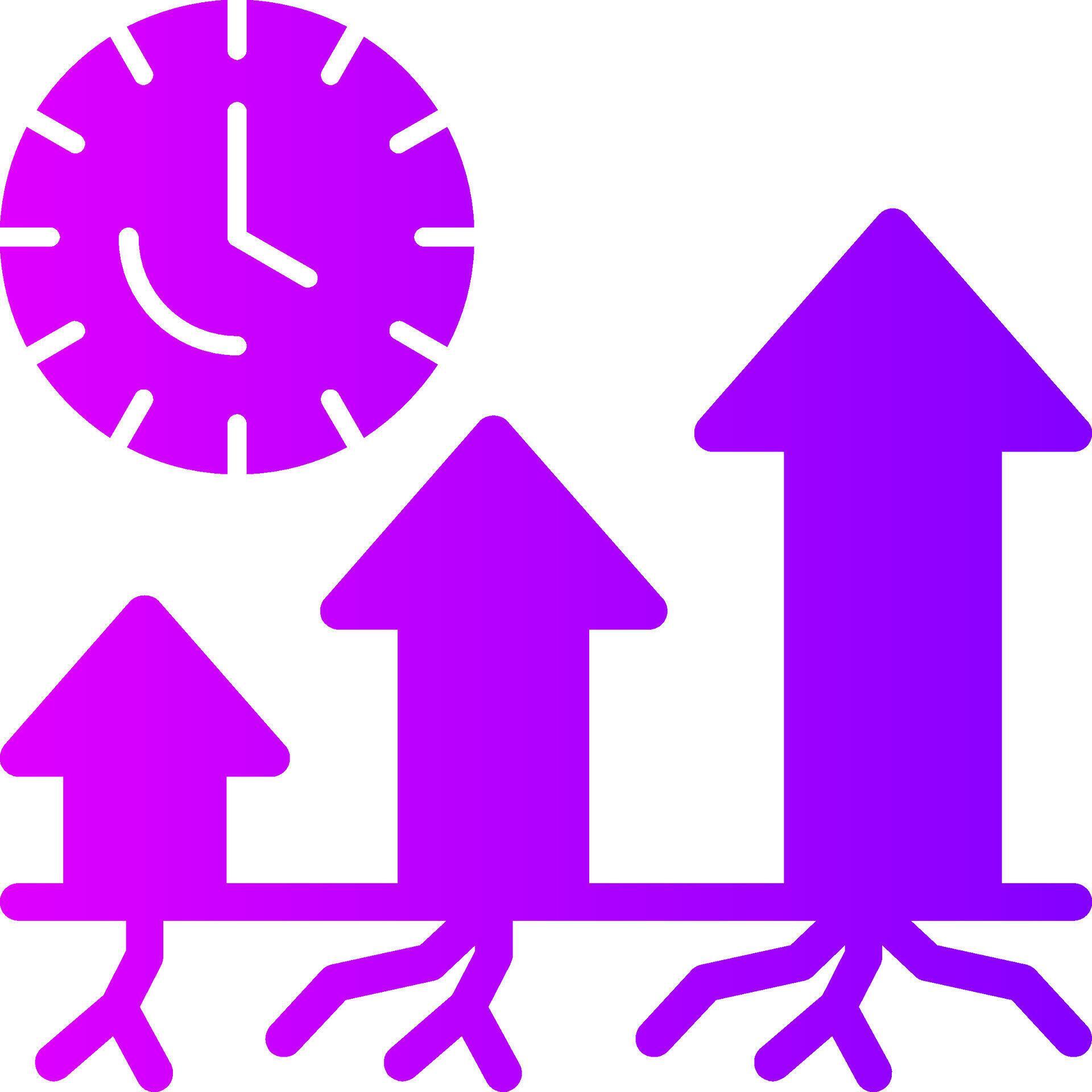 Thrive Trails Solid Multi Gradient Icon 40945812 Vector Art at Vecteezy