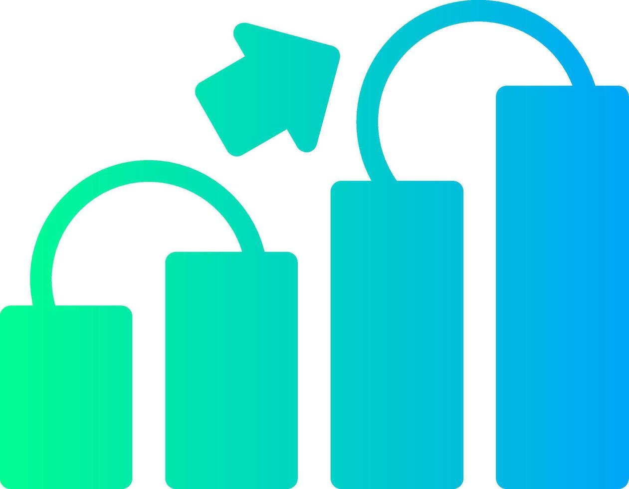 Shift Stride Solid Multi Gradient Icon 40945926 Vector Art at Vecteezy