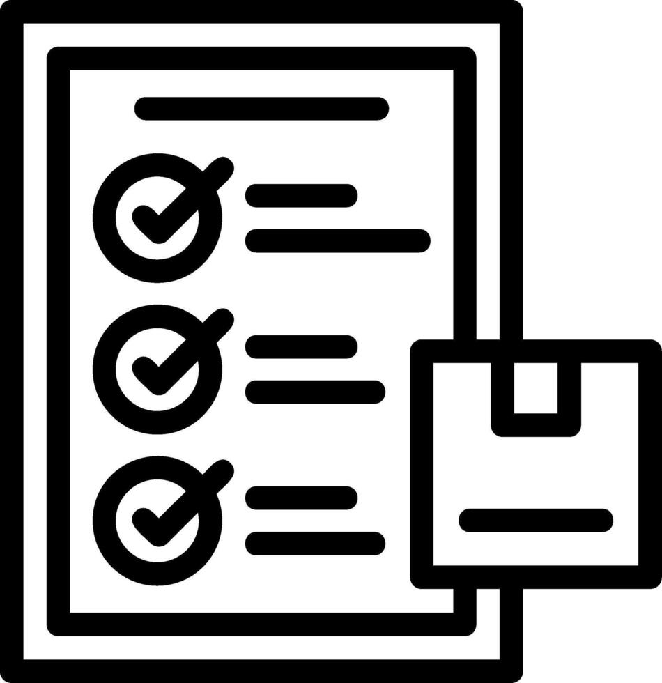 Inspection Line Icon 40947039 Vector Art at Vecteezy