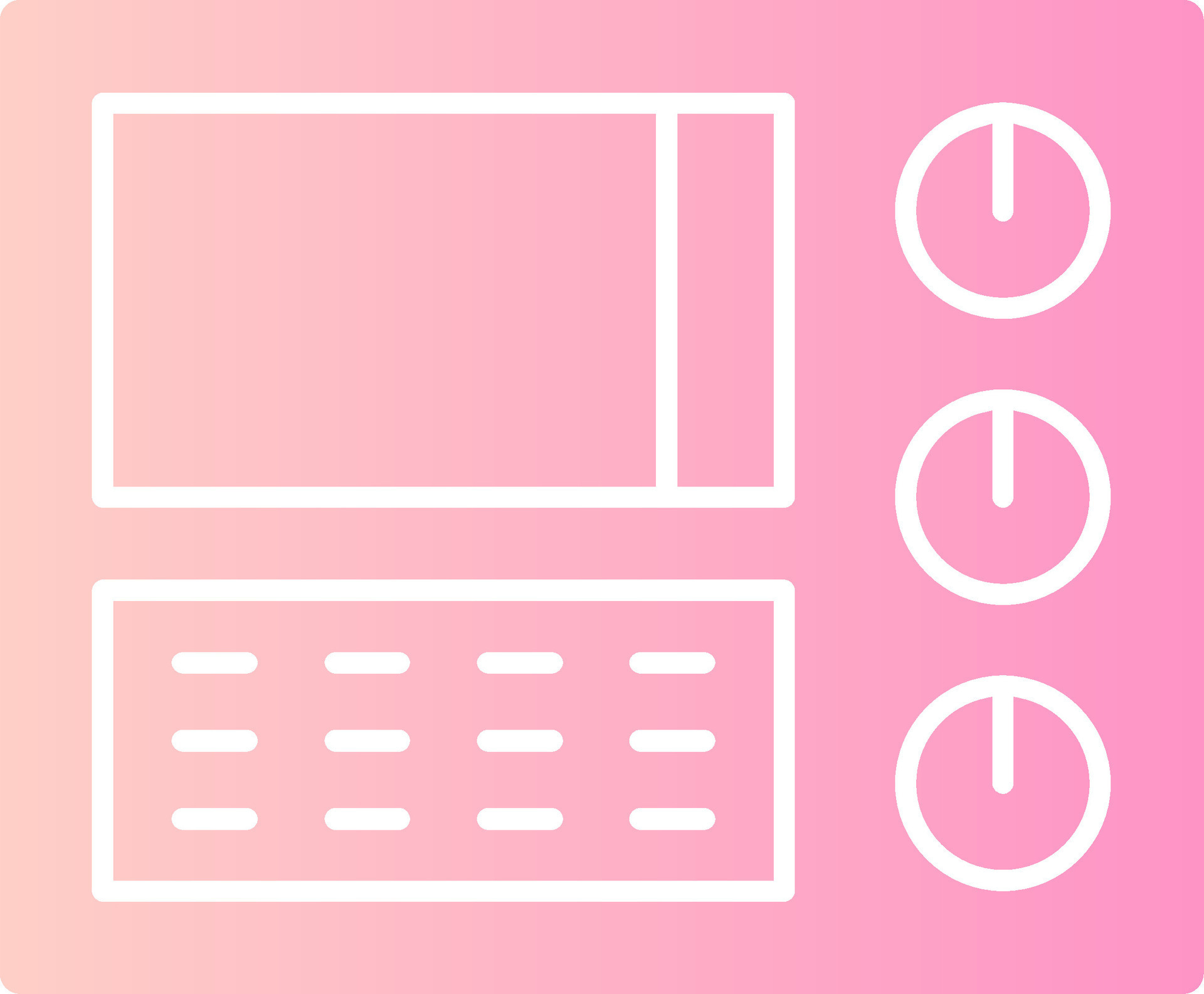 Control Panel Solid Multi Gradient Icon 40947607 Vector Art at Vecteezy