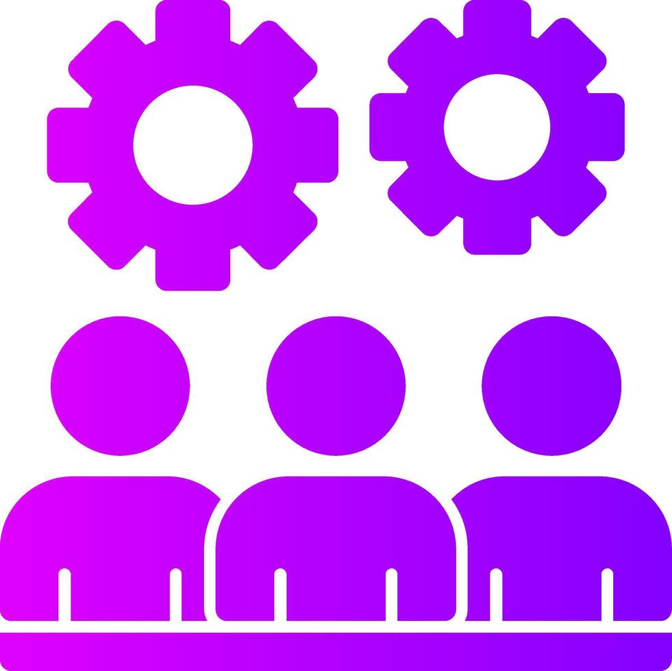Team Solid Multi Gradient Icon 40948244 Vector Art at Vecteezy