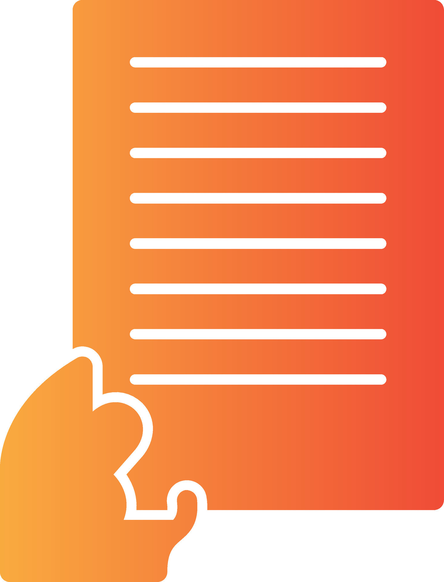 Handover Solid Multi Gradient Icon 40948557 Vector Art at Vecteezy