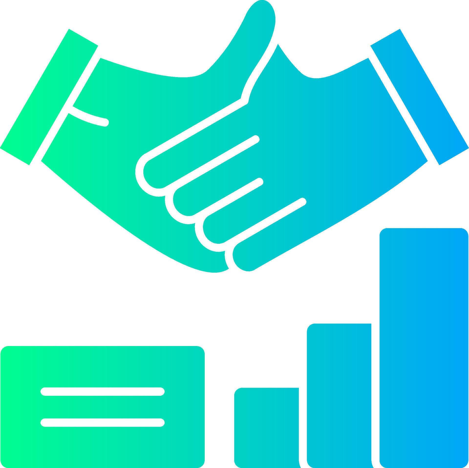 Handshake Solid Multi Gradient Icon 40948604 Vector Art at Vecteezy