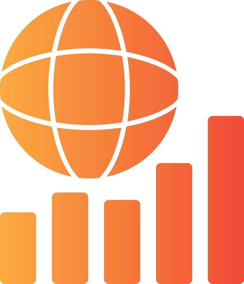 Globe Solid Multi Gradient Icon 40948929 Vector Art at Vecteezy