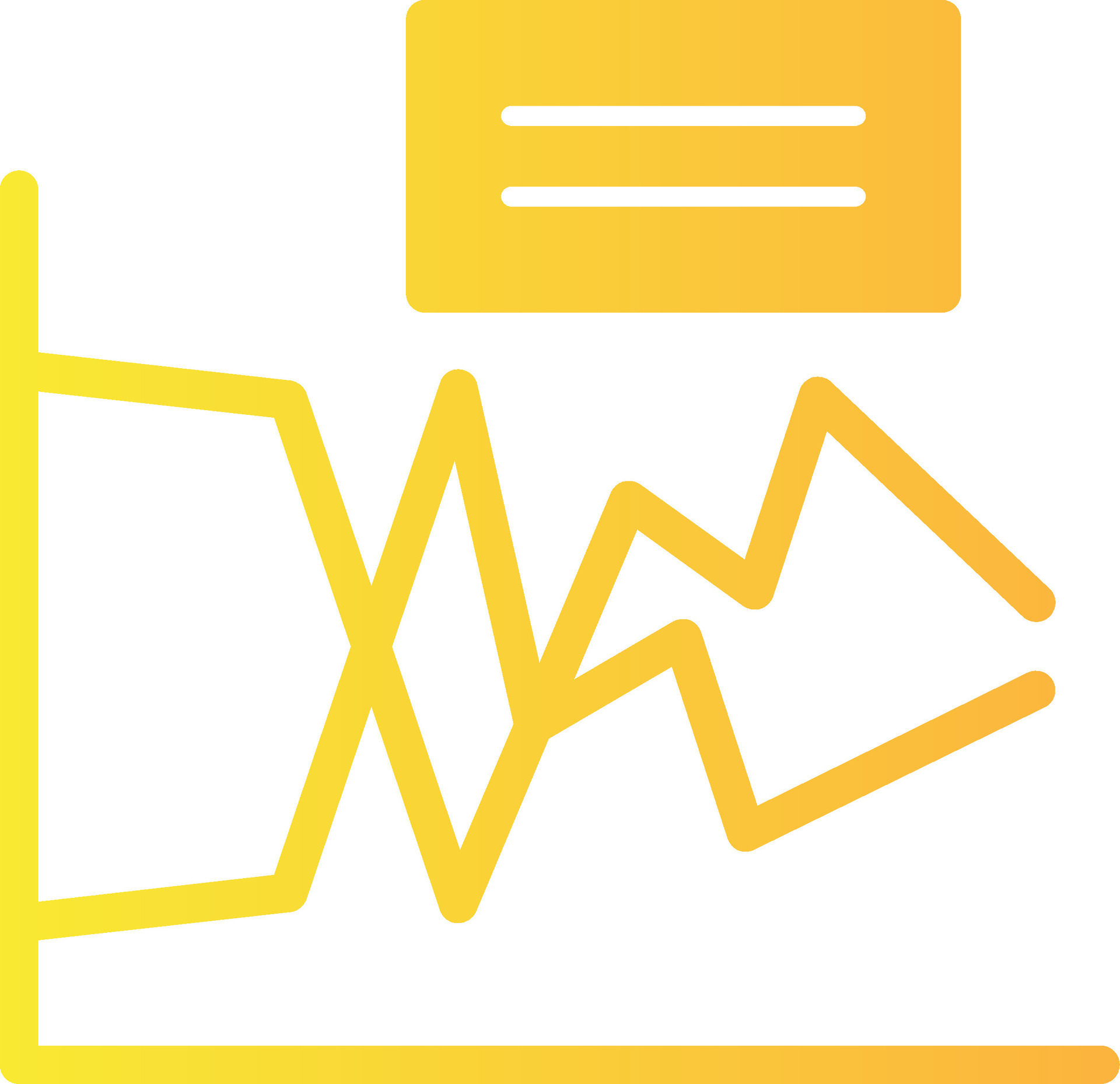 Line Graph Solid Multi Gradient Icon 40949156 Vector Art at Vecteezy