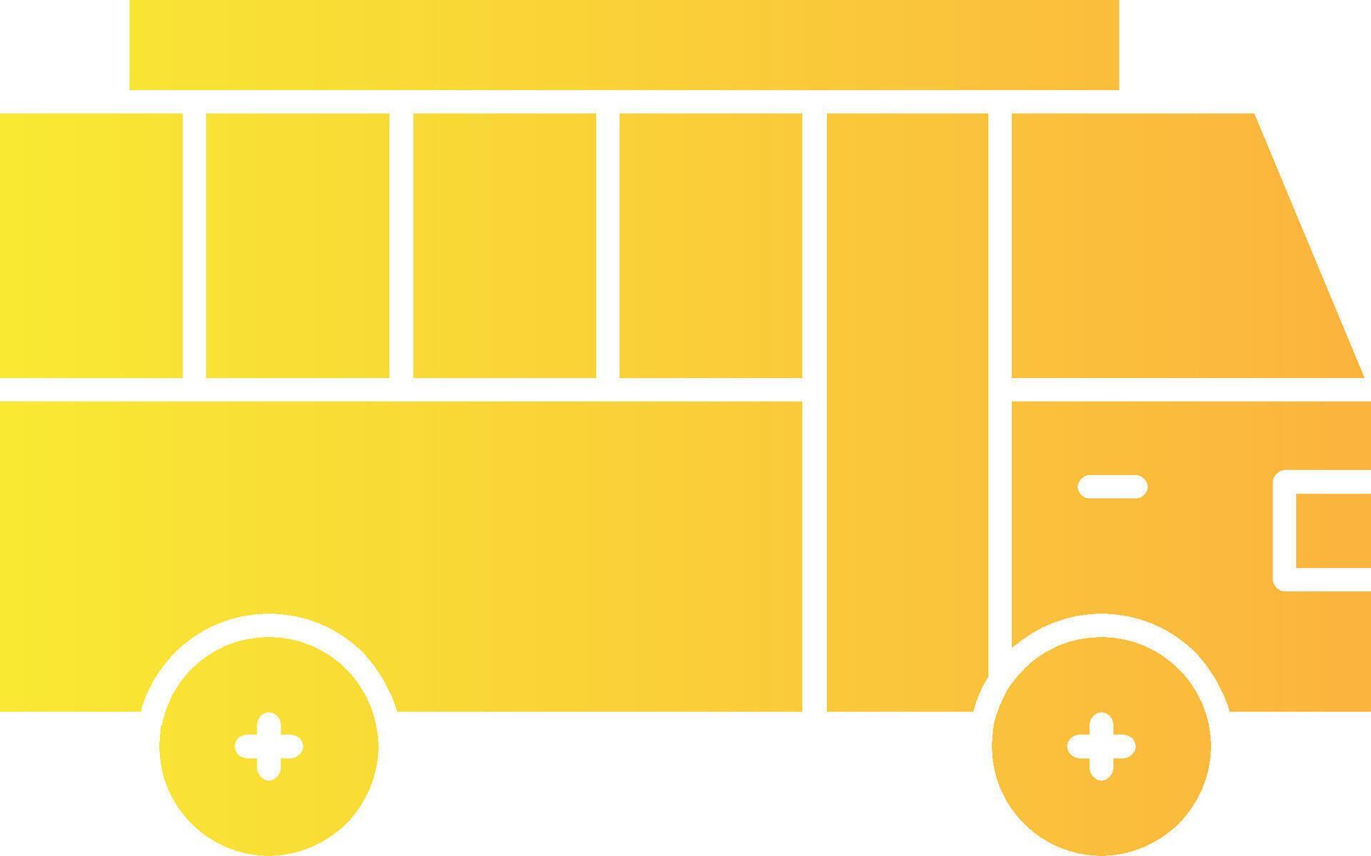 Bus Solid Multi Gradient Icon 40950301 Vector Art at Vecteezy