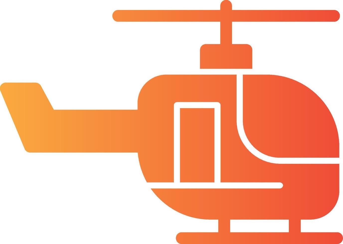 Helicopter Solid Multi Gradient Icon 40950424 Vector Art at Vecteezy