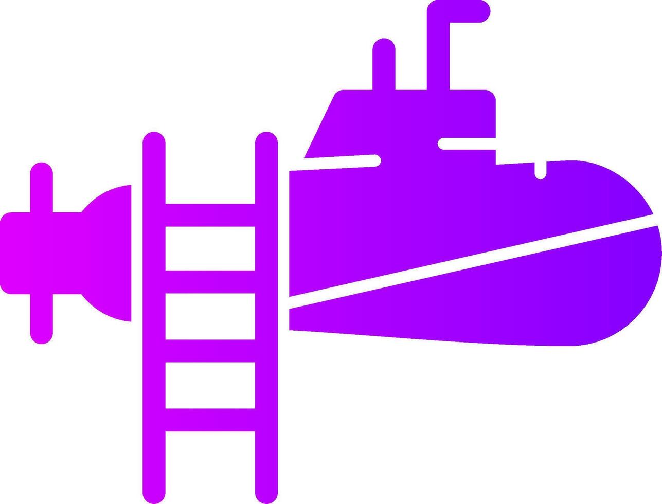 Submarine Solid Multi Gradient Icon 40950458 Vector Art at Vecteezy