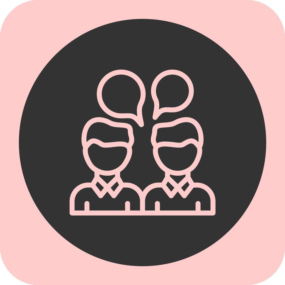 Communication Linear Round Icon 40950880 Vector Art at Vecteezy