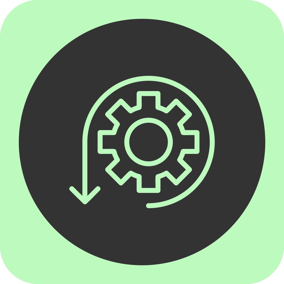 Agile Linear Round Icon 40950935 Vector Art at Vecteezy