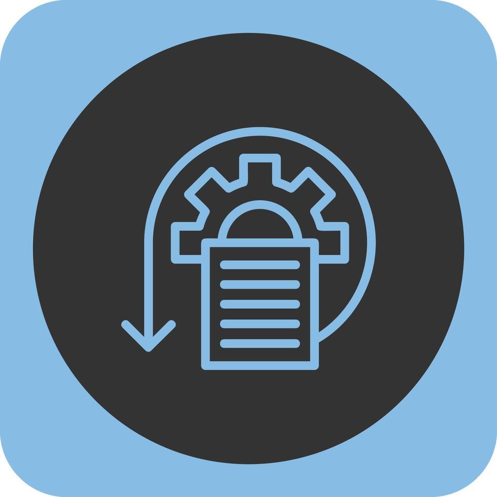 Iteration Linear Round Icon 40951018 Vector Art At Vecteezy