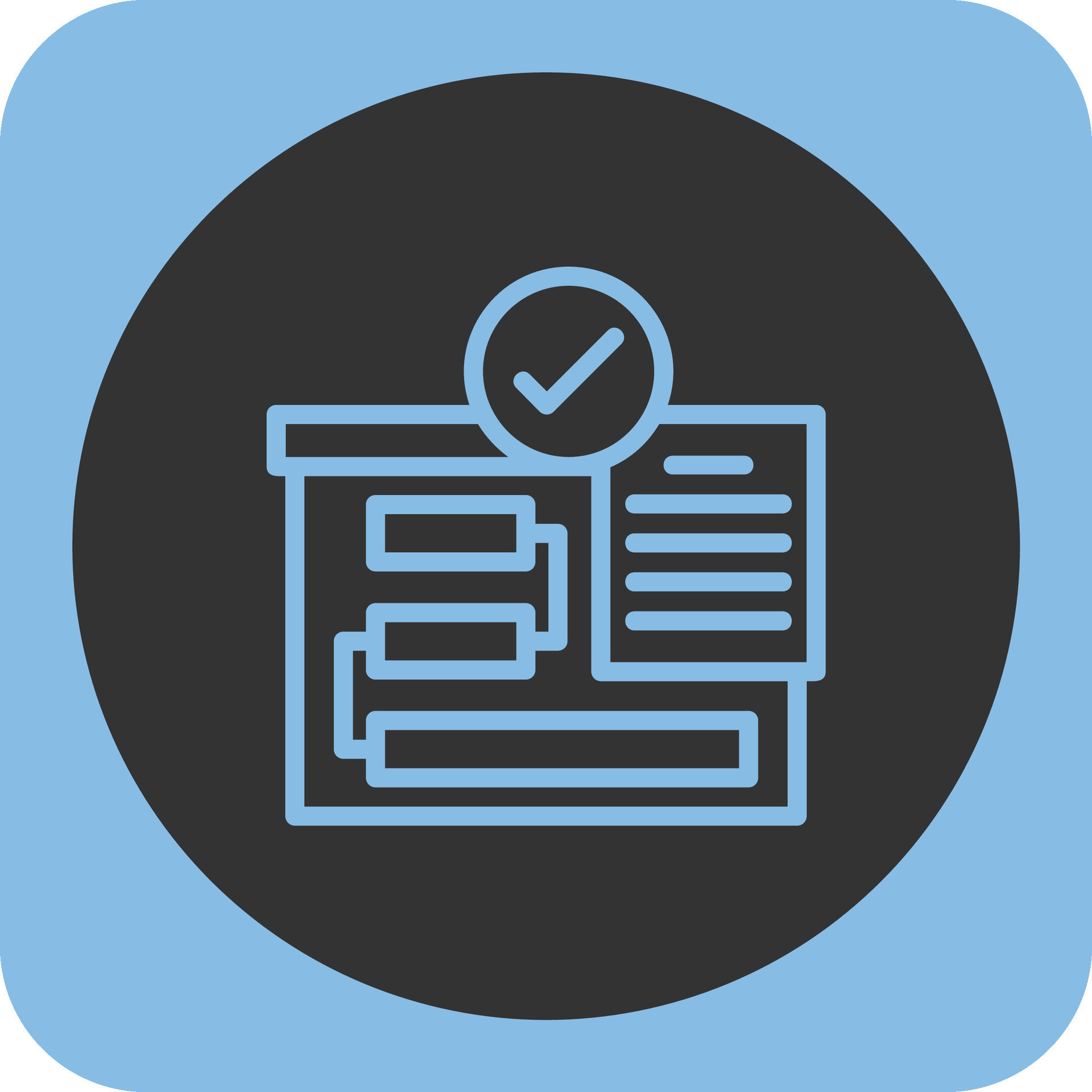 Testing Linear Round Icon 40951201 Vector Art at Vecteezy