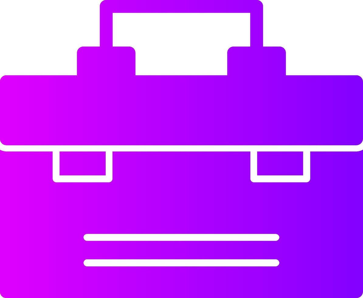 Briefcase Solid Multi Gradient Icon 40951649 Vector Art at Vecteezy