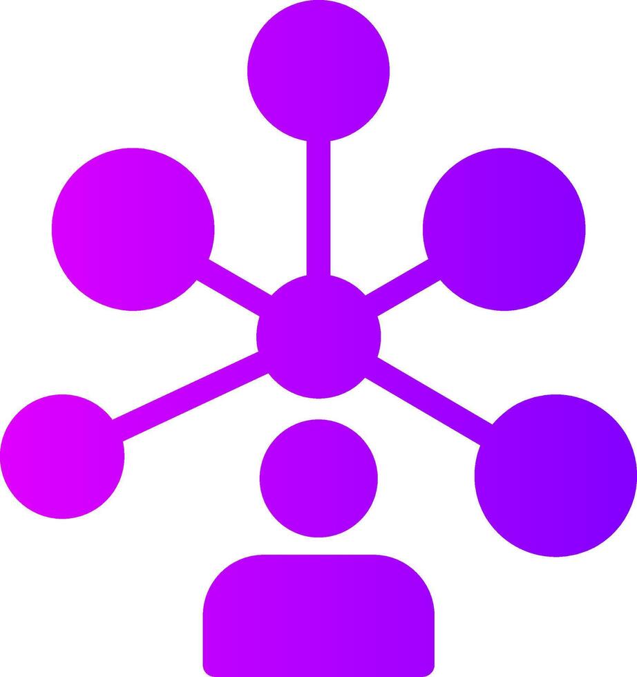 Networking Solid Multi Gradient Icon 40951846 Vector Art at Vecteezy