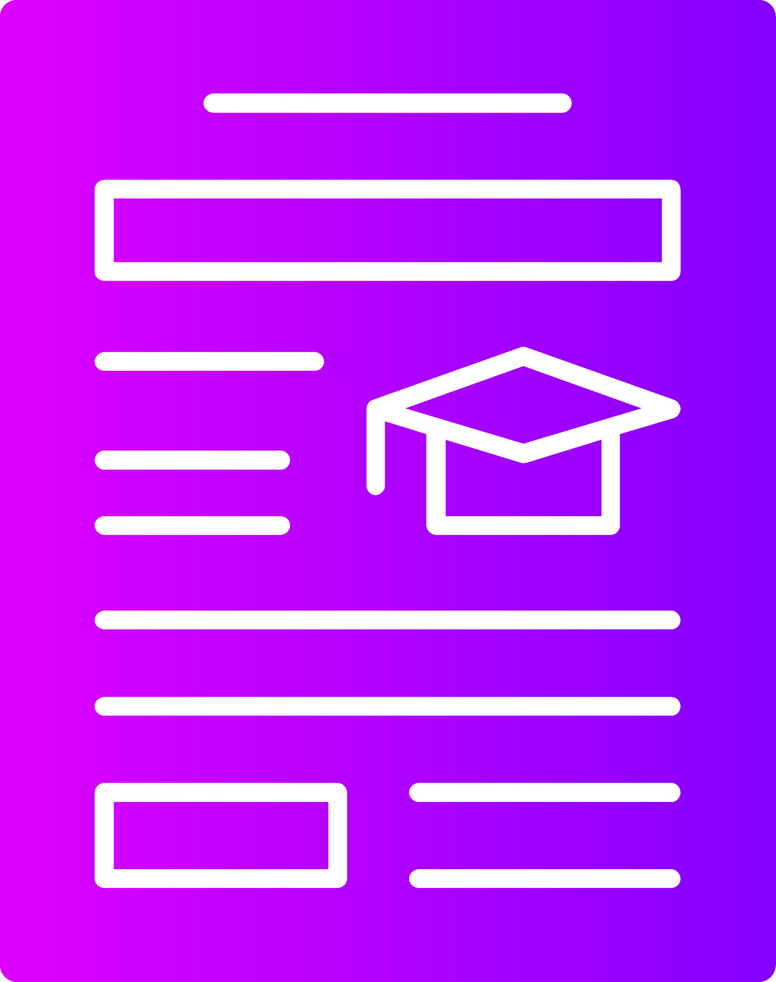 Qualifications Solid Multi Gradient Icon 40951890 Vector Art at Vecteezy