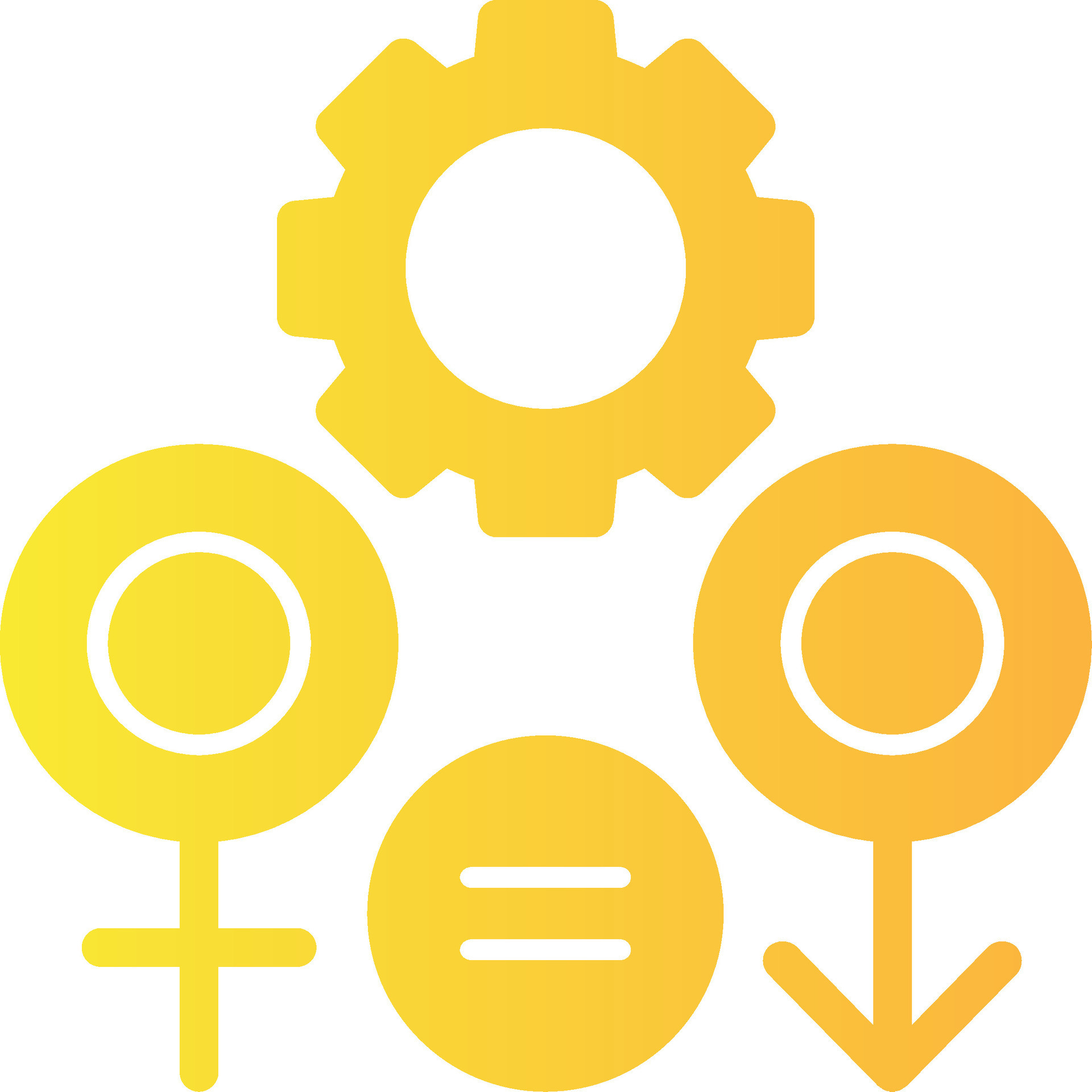 Gender Equality Solid Multi Gradient Icon 40952092 Vector Art at Vecteezy
