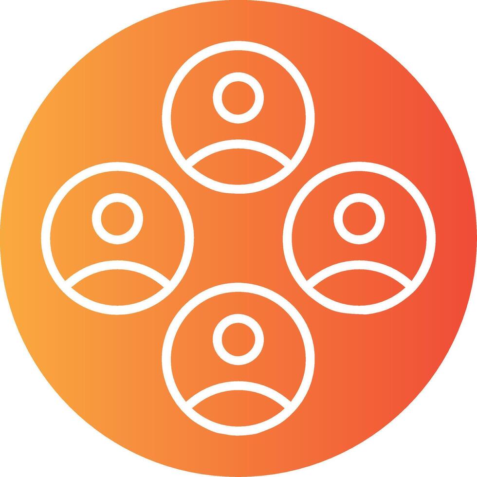 Talent Pool Solid Multi Gradient Icon 40952124 Vector Art at Vecteezy