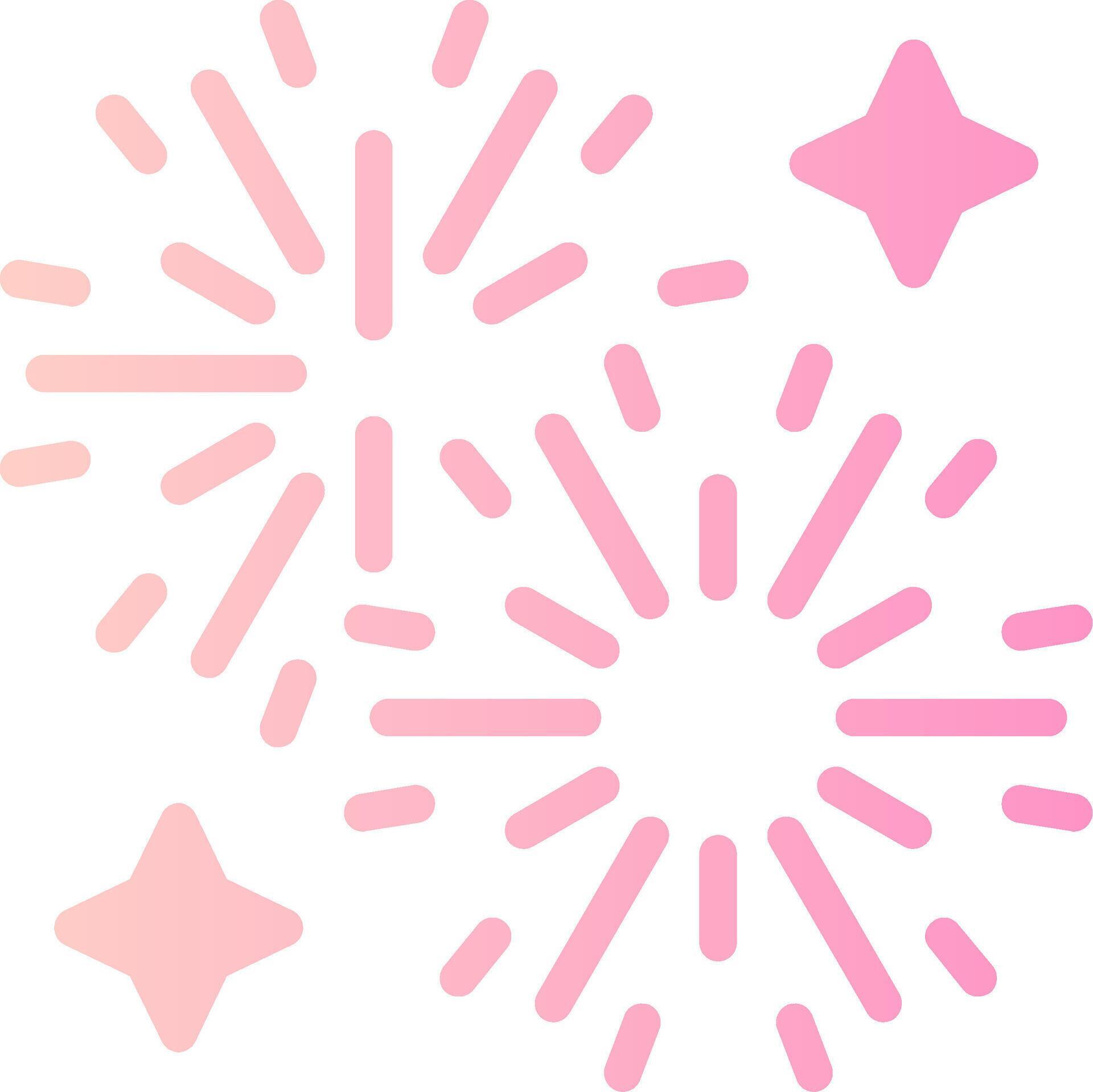 Firework Display Solid Multi Gradient Icon 40953436 Vector Art at Vecteezy