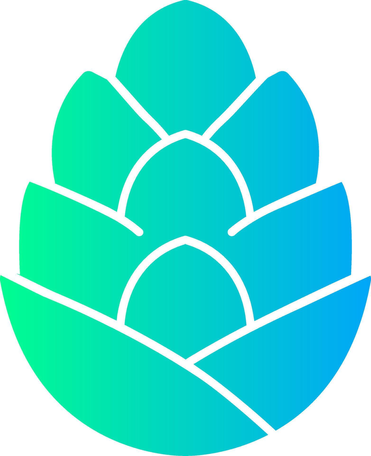 Pine Cone Solid Multi Gradient Icon 40953554 Vector Art at Vecteezy