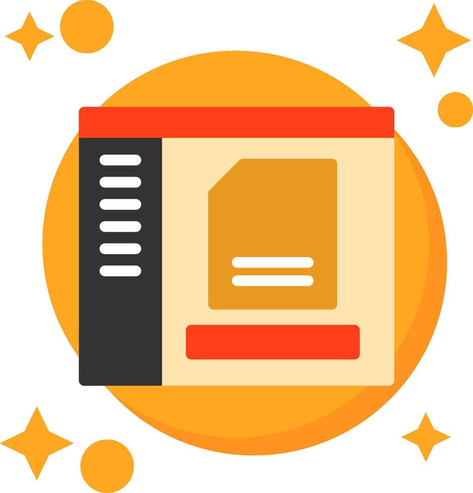 File Tailed Color Icon 40954008 Vector Art At Vecteezy