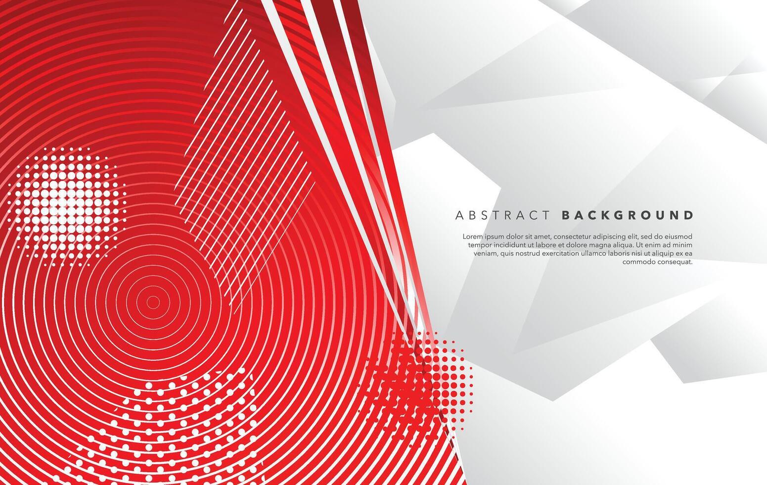 red and white modern abstract background design template 40956459 ...