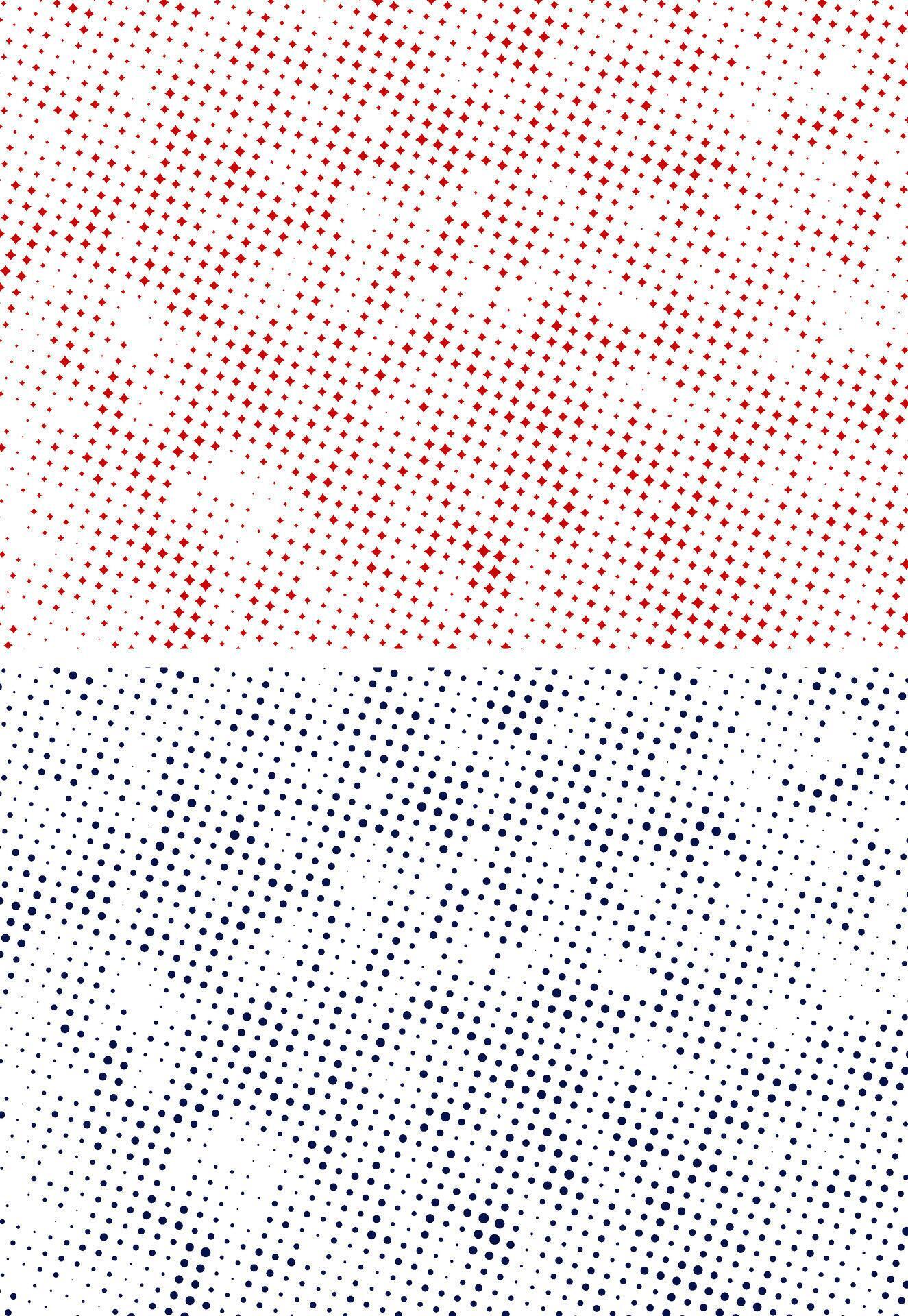halftone pattern background vector illustration set, halftone dot effect with square texture ...