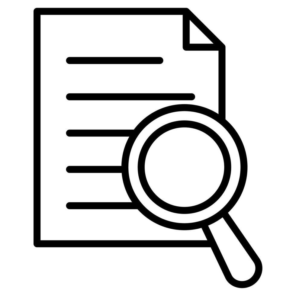 Research icon line vector illustration 40980997 Vector Art at Vecteezy Research icon line vector illustration 40980997 Vector Art at Vecteezy