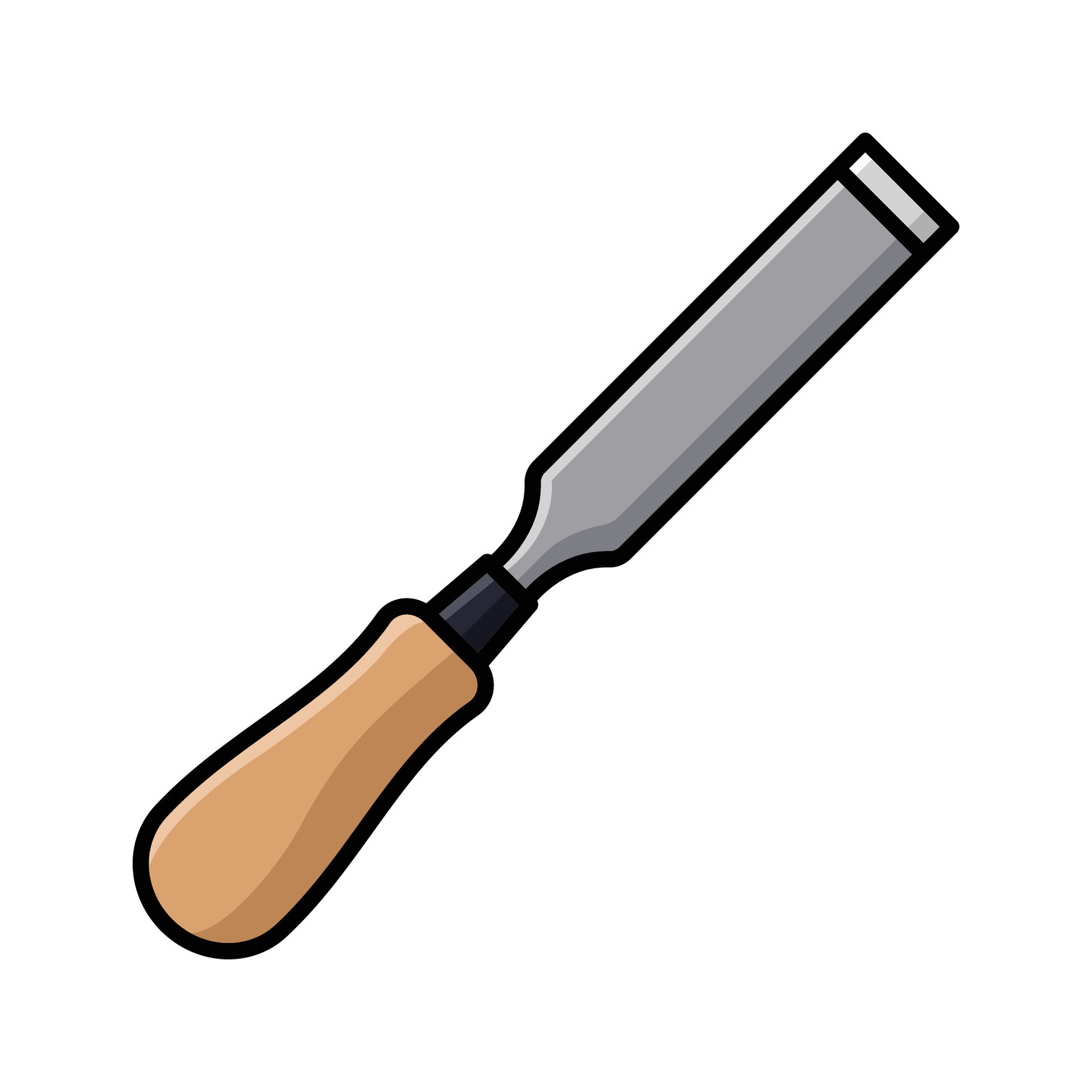 Chisel Icon Vector Design Template In White Background 40982494 Vector