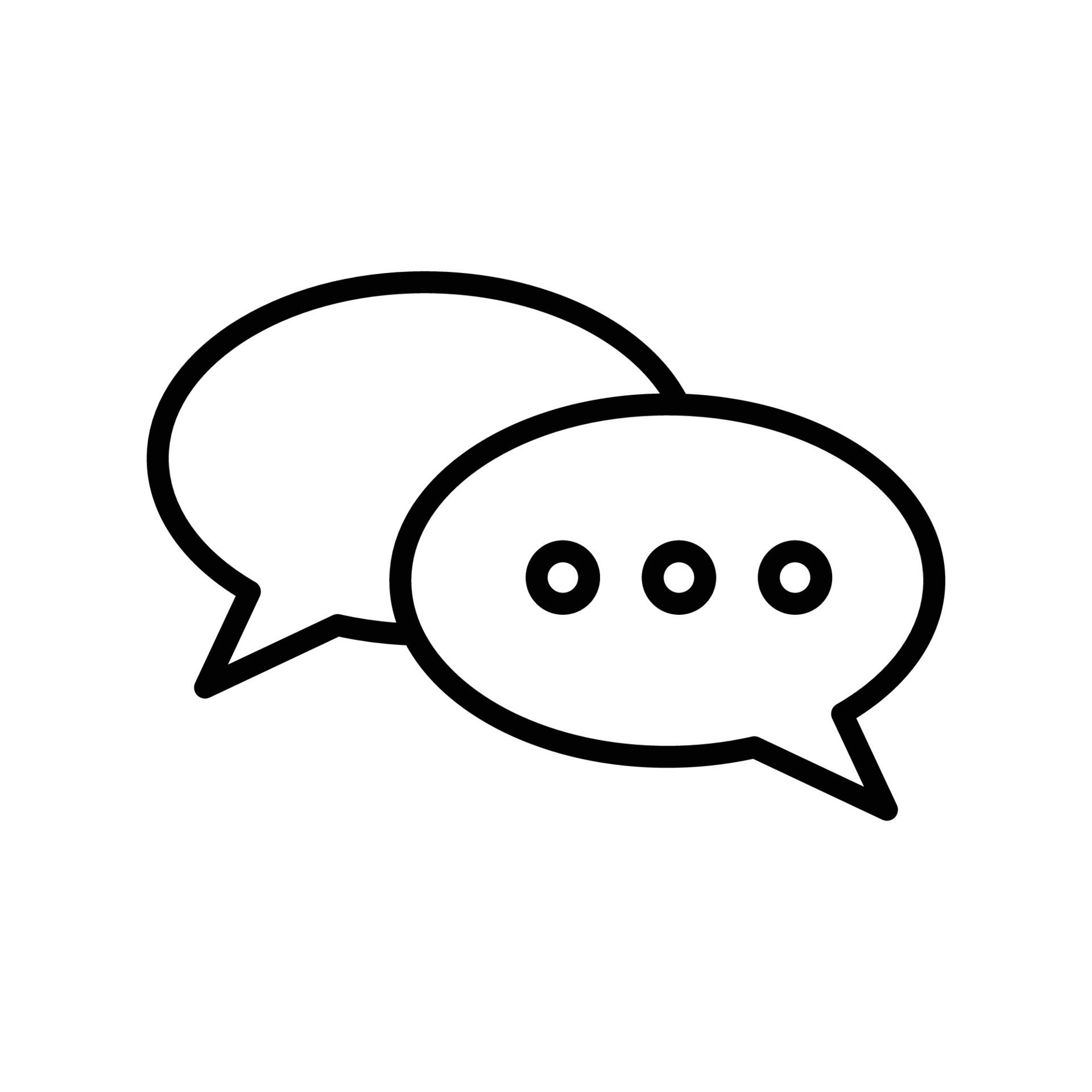 Bubble Speech Icon Vector Design Template In White Background 40982732
