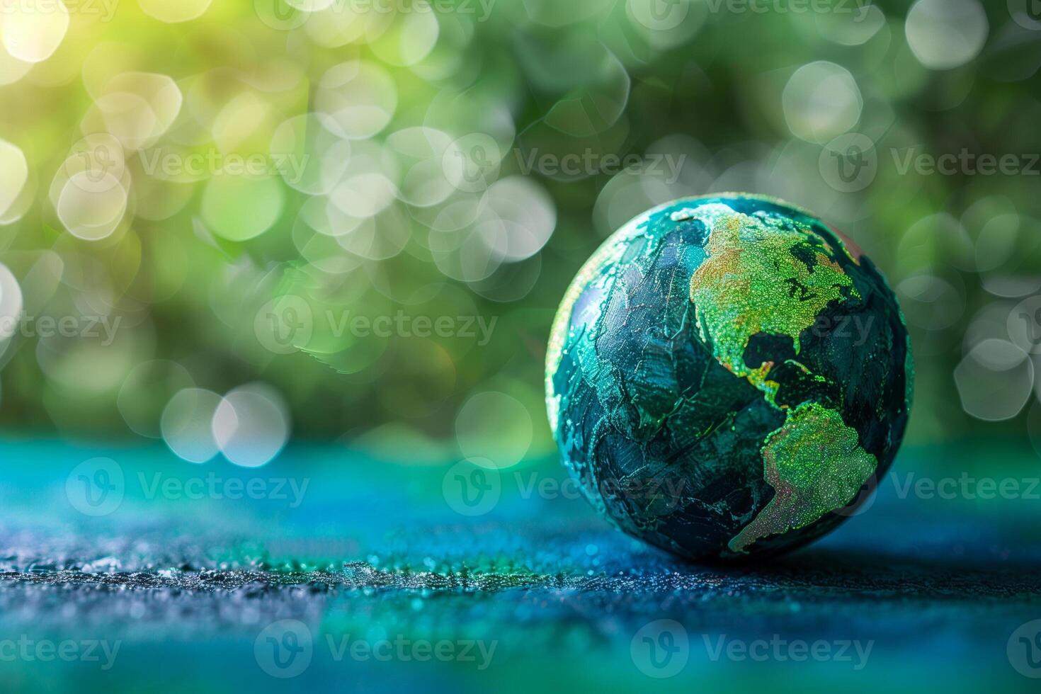 AI generated Green Earth Conservation Concept with Bokeh 40983948 Stock Photo at Vecteezy