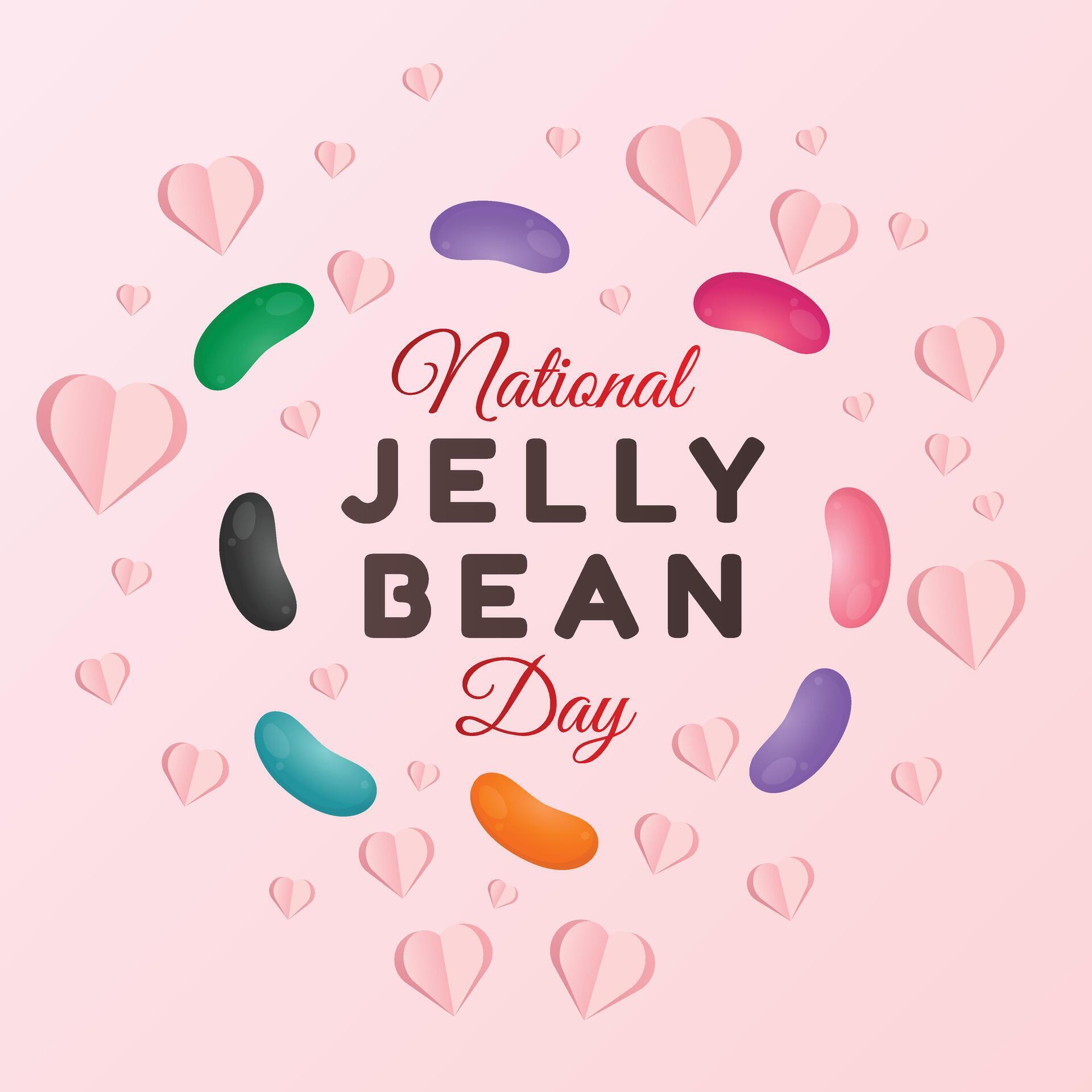 National Jelly Bean Day design template good for celebration usage ...