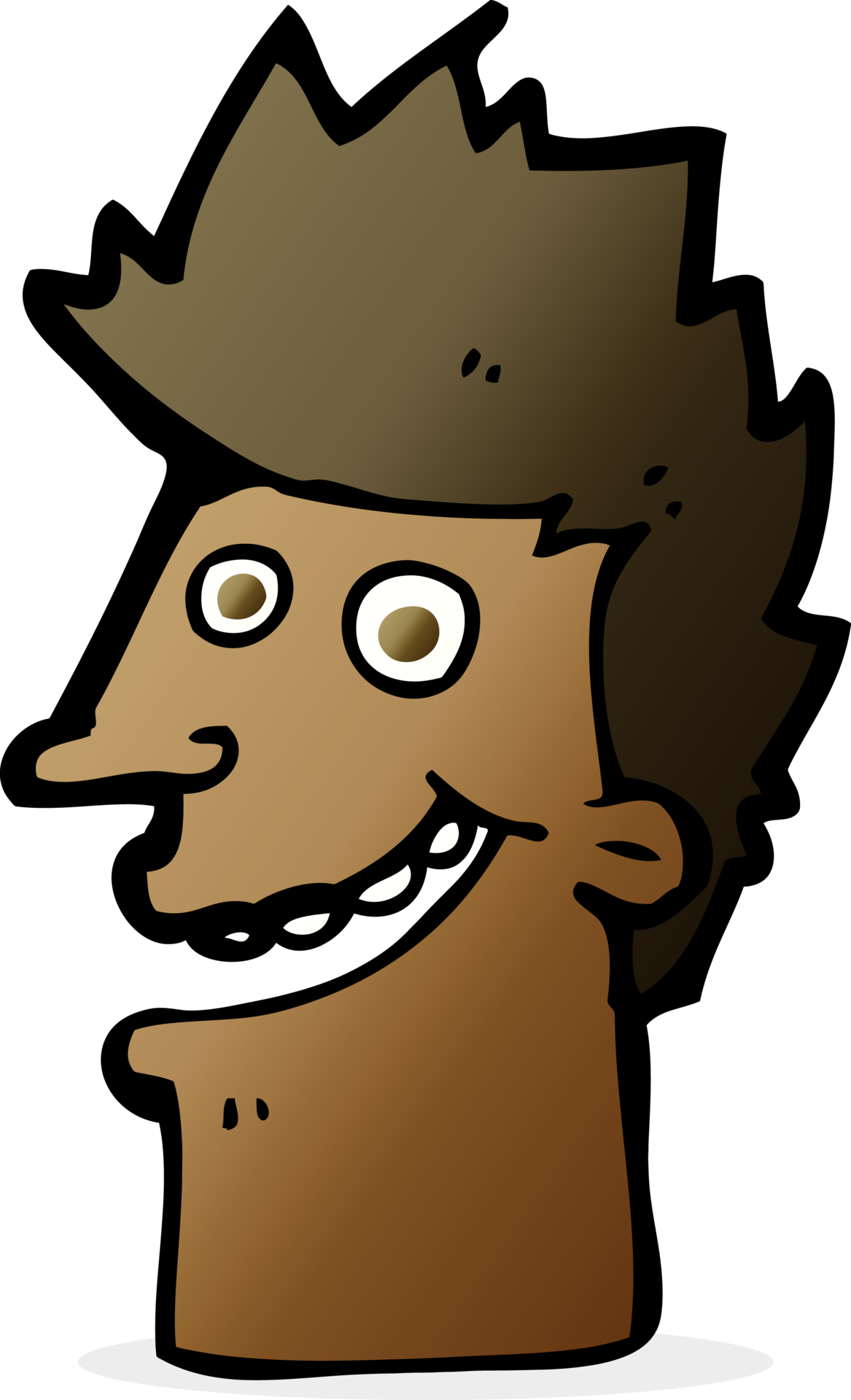 cara de homem feliz dos desenhos animados 41007377 PNG