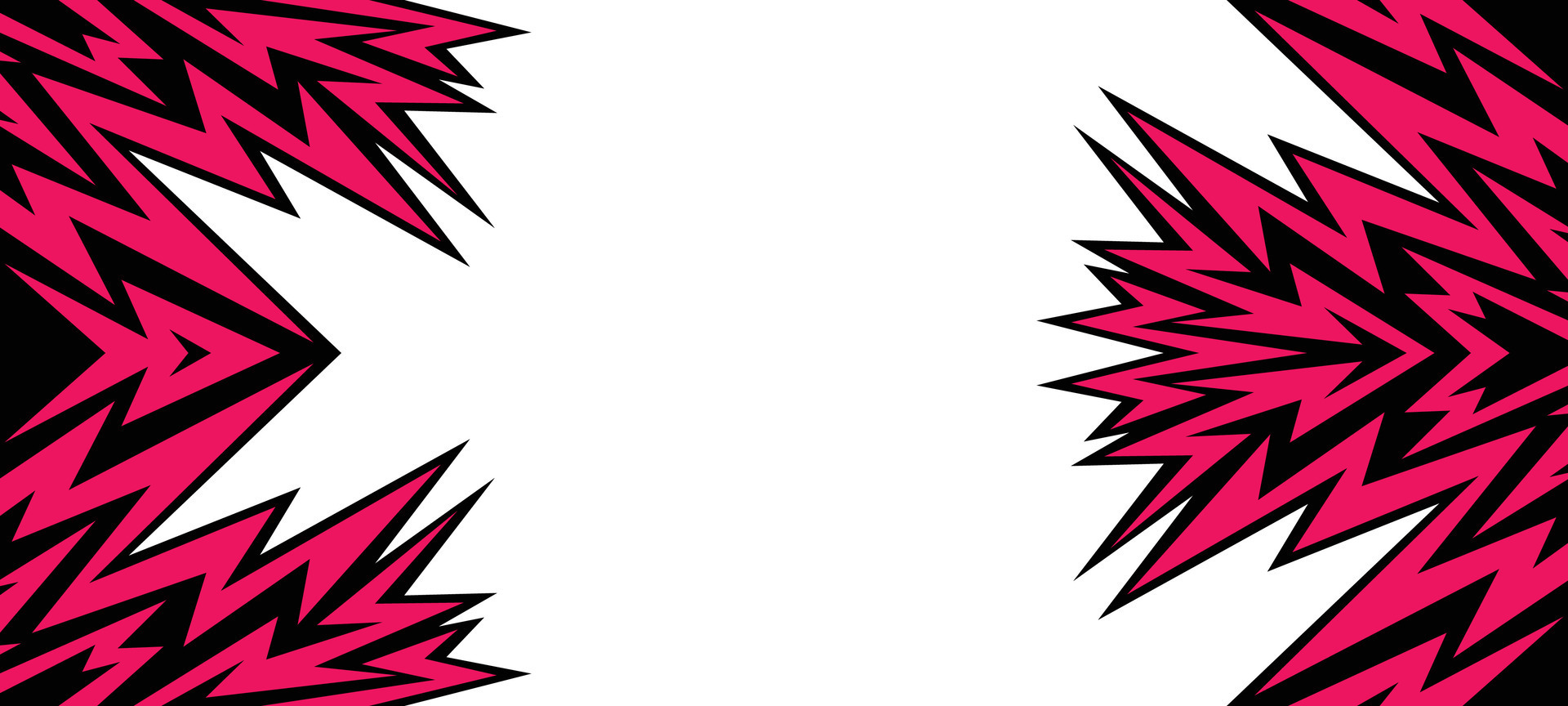 Abstract Black And White Background With Spikes And Zigzag Line Pattern