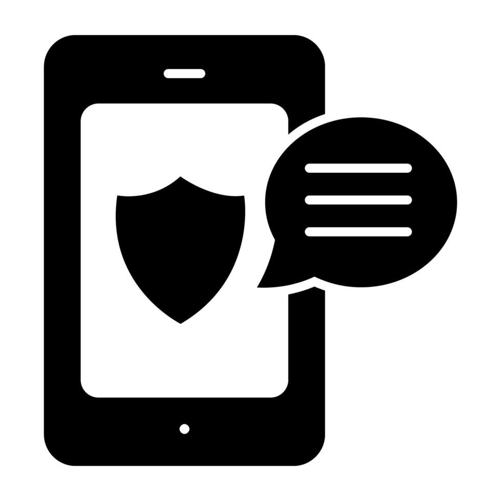 A unique design icon of encrypted message 41015150 Vector Art at Vecteezy