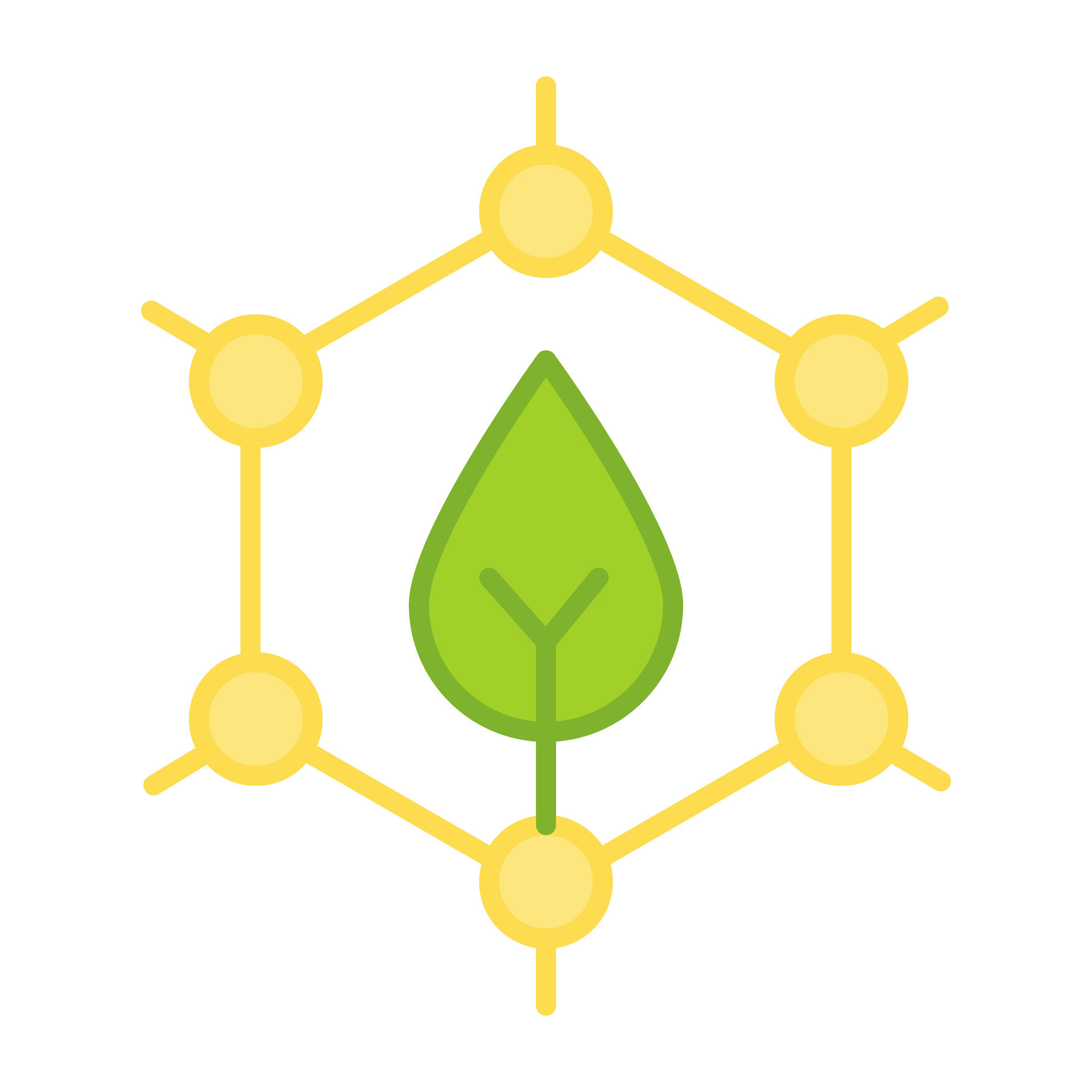Hexagonal chemical structure icon, editable vector 41020261 Vector Art ... Hexagonal chemical structure icon, editable vector 41020261 Vector Art ...
