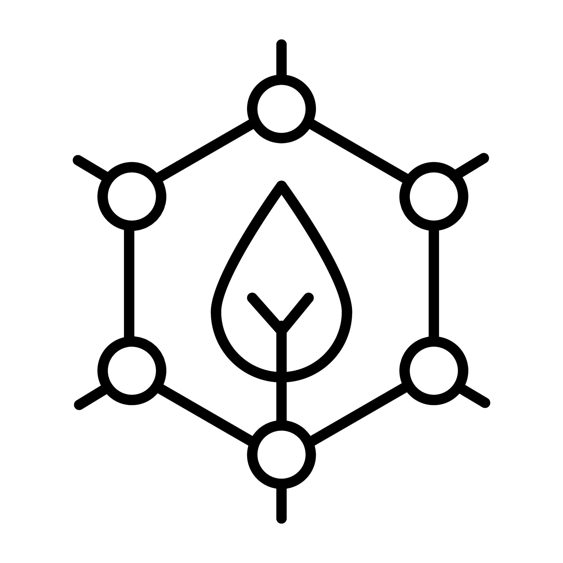 Hexagonal chemical structure icon, editable vector 41020422 Vector Art ... Hexagonal chemical structure icon, editable vector 41020422 Vector Art ...