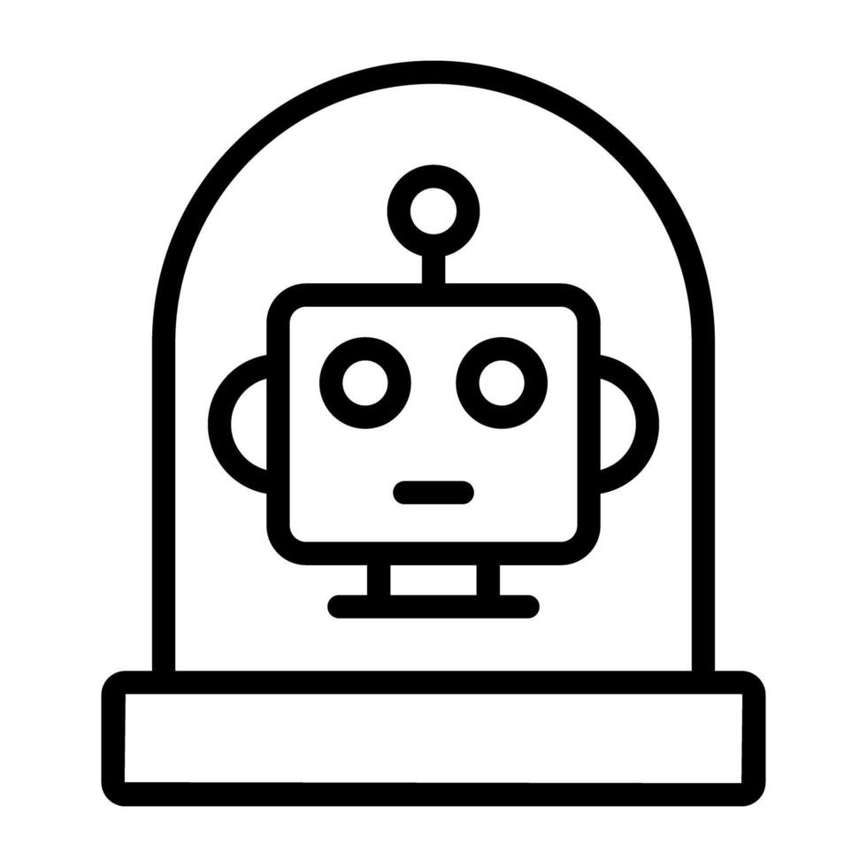 An icon design of robot isolated on white background 41021201 Vector ...