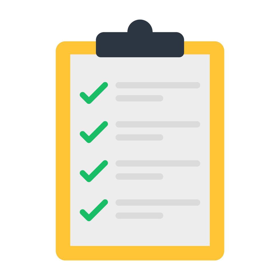 A unique design icon of todo list 41021695 Vector Art at Vecteezy