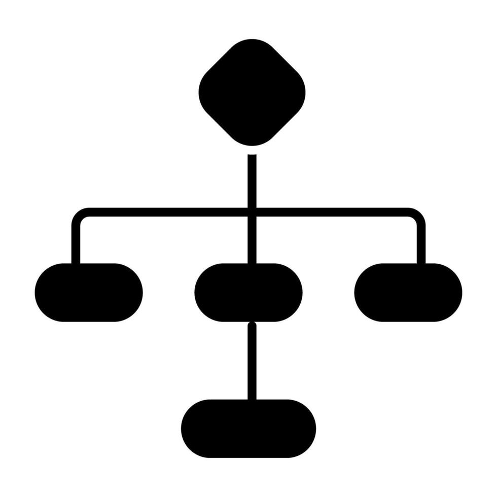 solid design icon of algorithm 41022820 Vector Art at Vecteezy