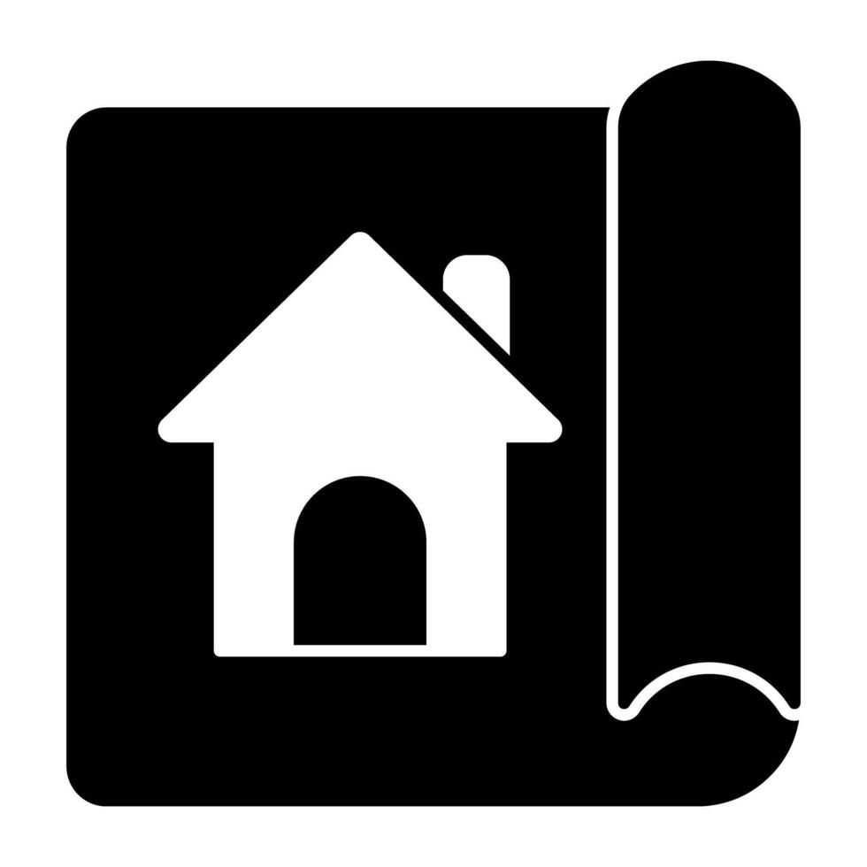 solid vector design of house plan 41022864 Vector Art at Vecteezy