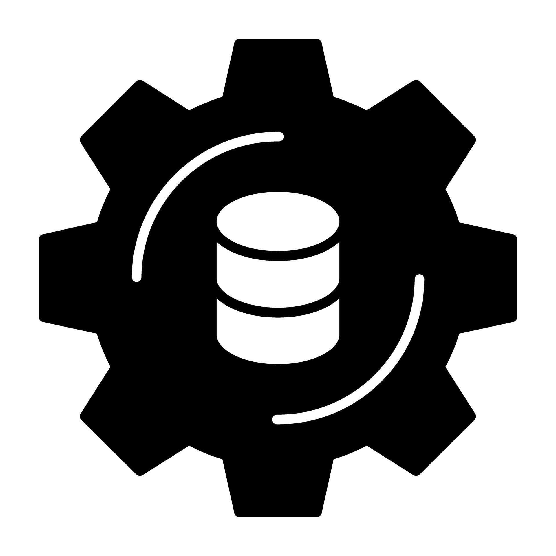 A unique design icon of database management 41033374 Vector Art at Vecteezy