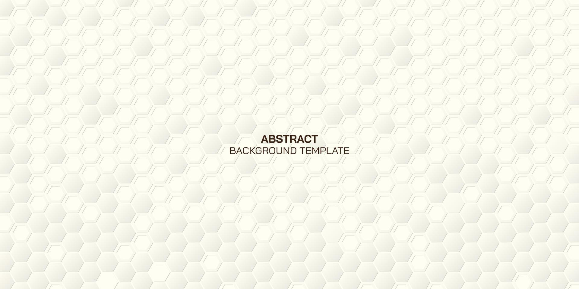 Abstract Embossed Hexagon Vector Illustration Background Honeycomb Pattern Background 41035832